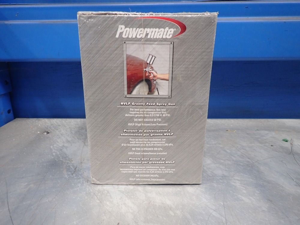 Used Powermate Hvlp Gravity Feed Spray Gun | HGR Industrial Surplus