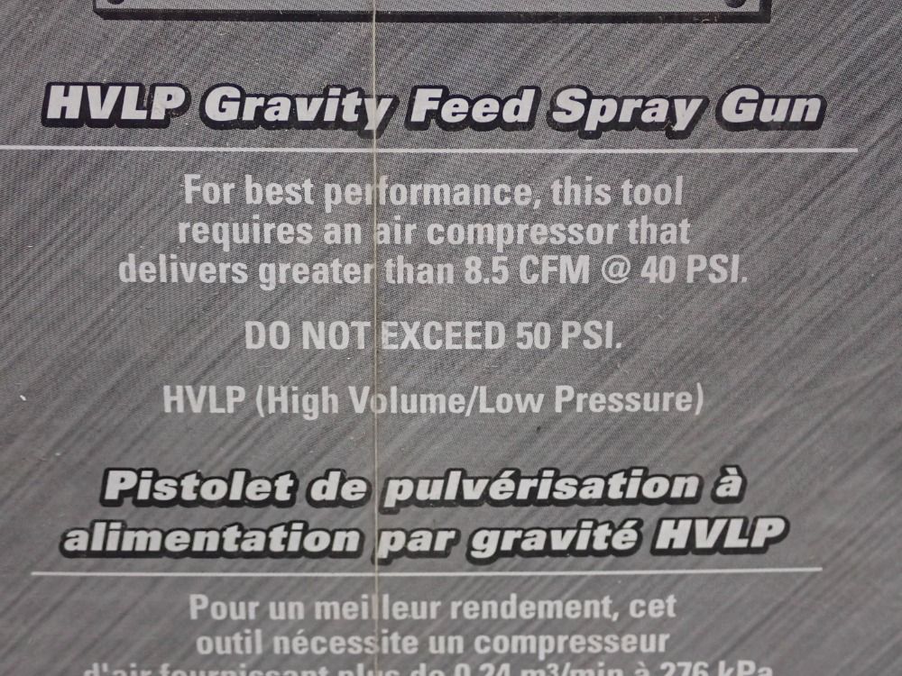 Used Powermate Hvlp Gravity Feed Spray Gun | HGR Industrial Surplus