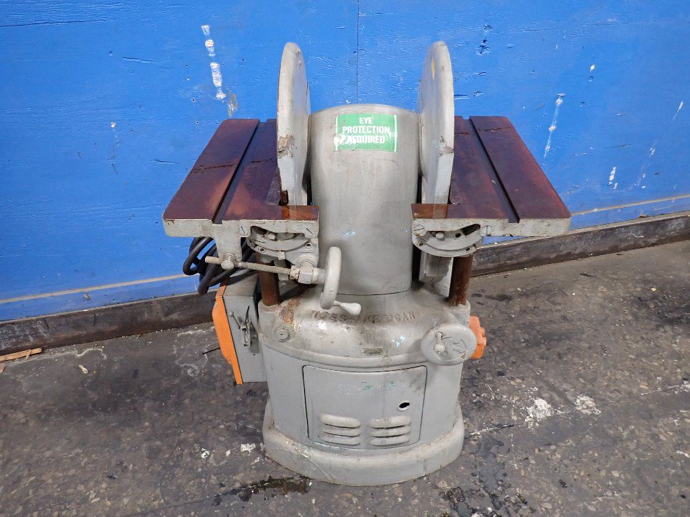Used Tates-american Dual Disc Sander | HGR Industrial Surplus