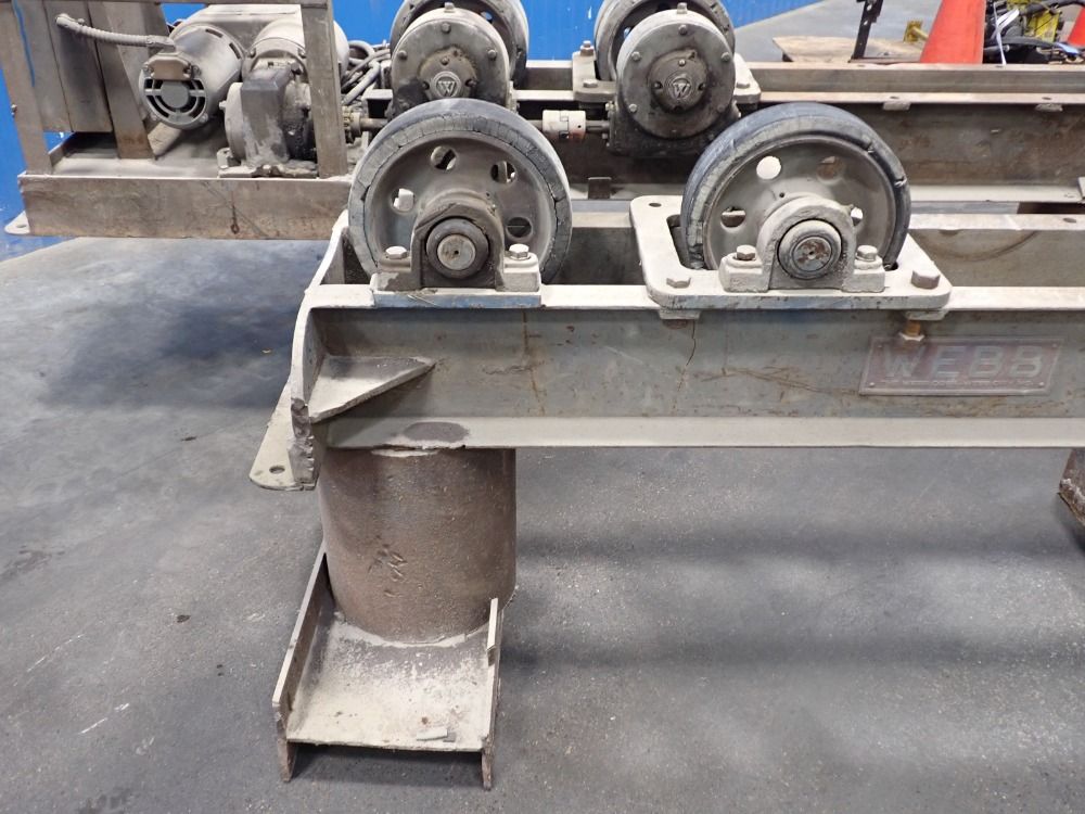 Used Webb Power Turning Roll | HGR Industrial Surplus