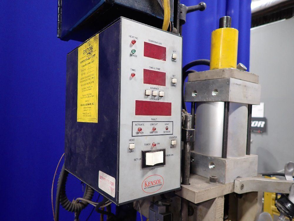 Used Kensol Rotary Hot Stamp Machine | HGR Industrial Surplus