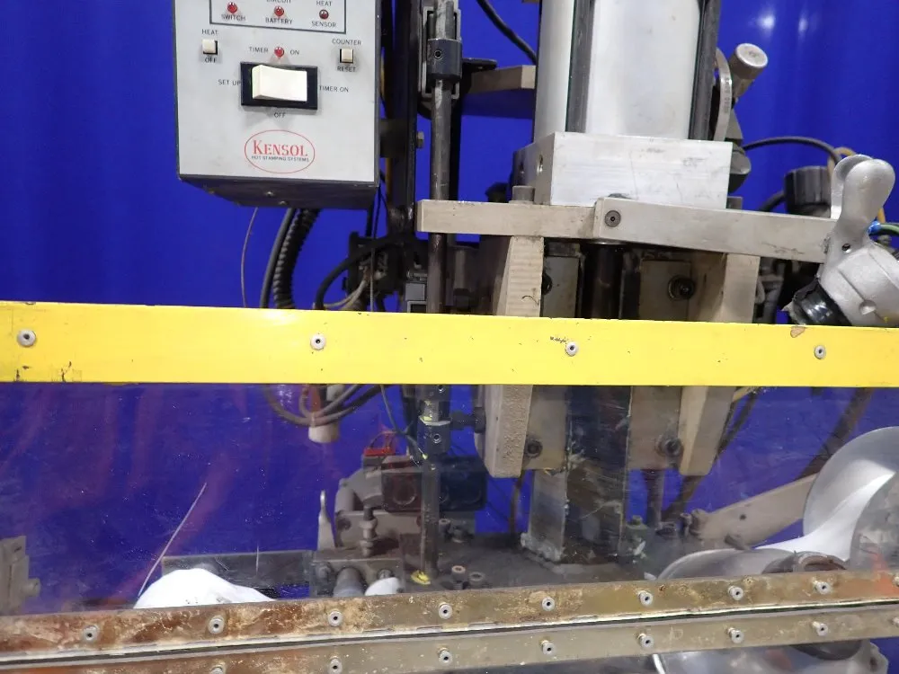 Used Kensol Rotary Hot Stamp Machine | HGR Industrial Surplus