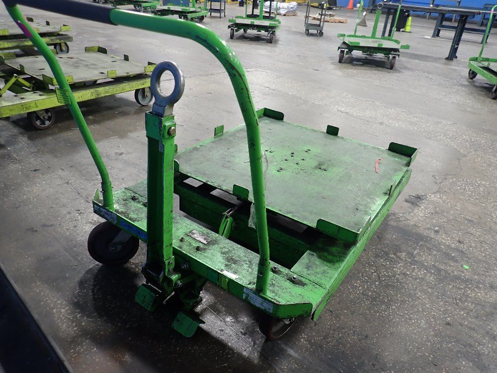 Used The Scharine Group Rotary Table Cart | HGR Industrial Surplus