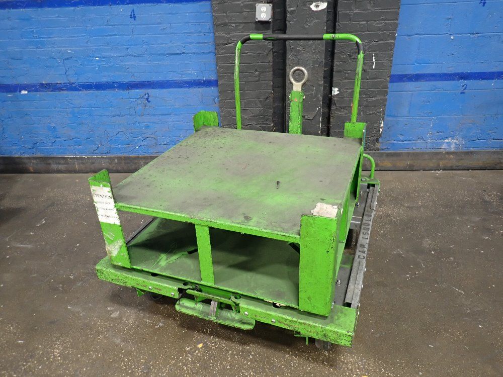 Used The Scharine Group Rotary Table Cart | HGR Industrial Surplus