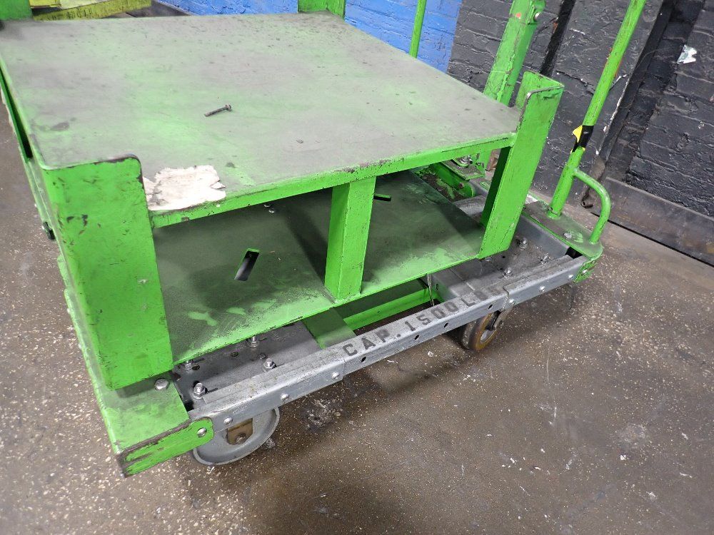 Used The Scharine Group Rotary Table Cart | HGR Industrial Surplus