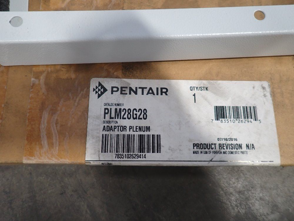 Used Pentair Adapter Plenum | HGR Industrial Surplus