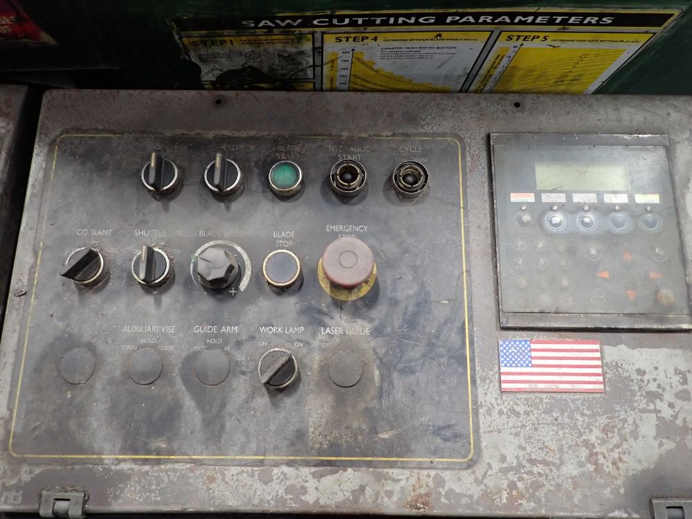 Used Hyd-mech Horizontal Band Saw/control System | HGR Industrial...