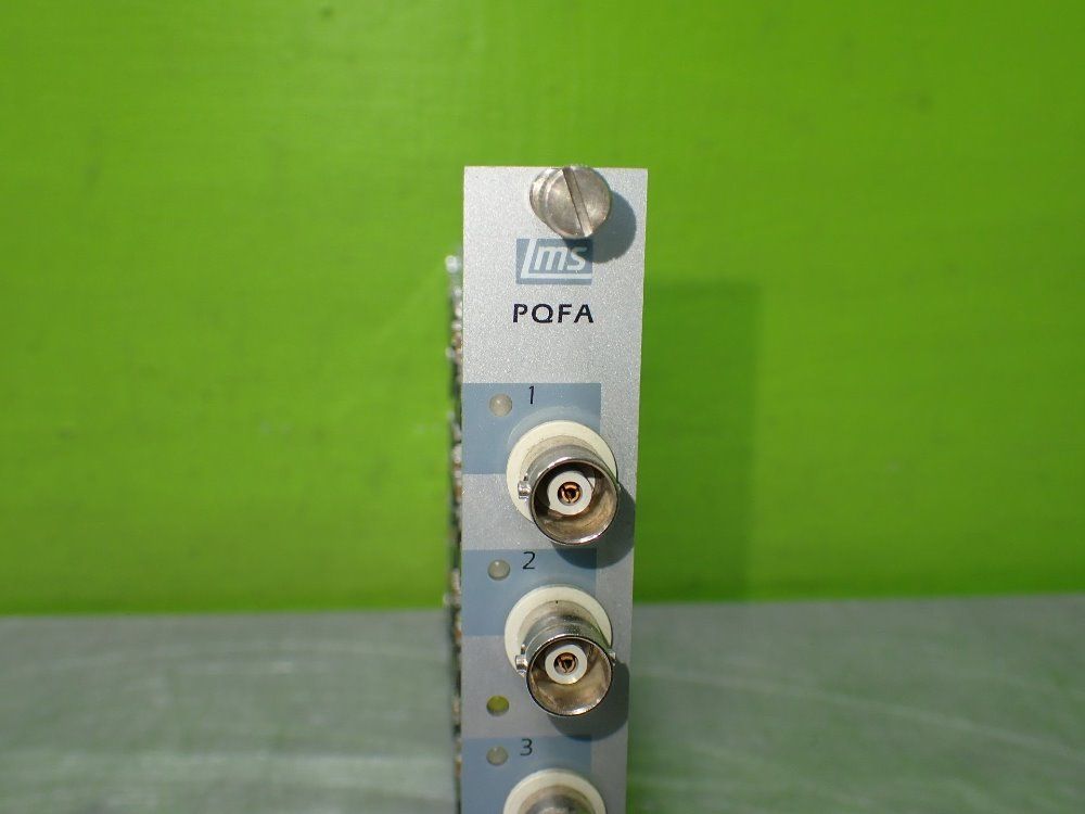 Used Lms Instruments Lms Instruments. Pqfa Four Channel Programmable...