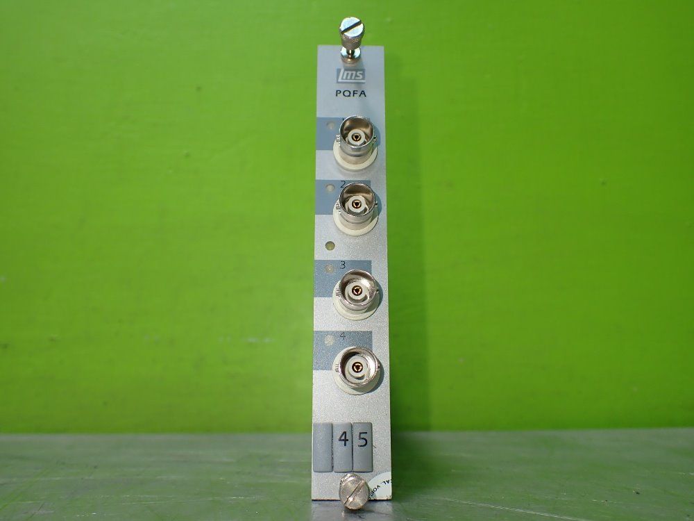 Used Lms Instruments Lms Instruments Pqfa Four-channel Programmable...