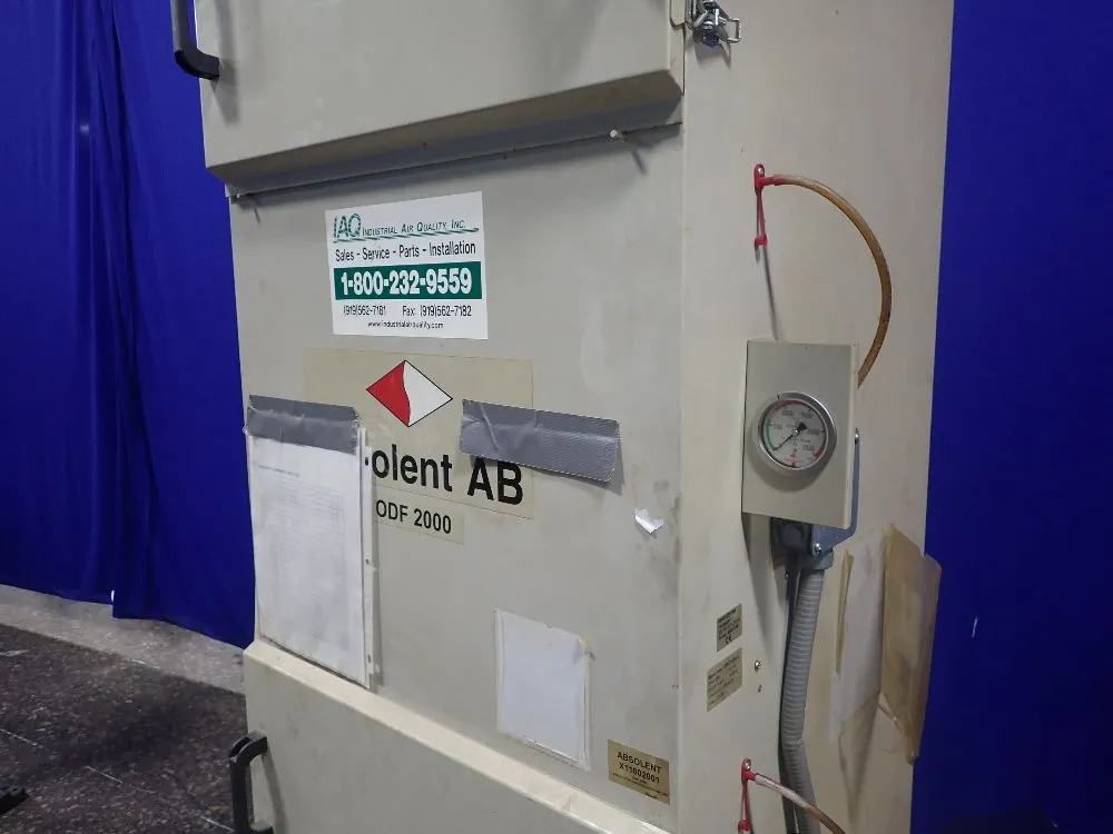 Used Absolent Ab Dust Collector | HGR Industrial Surplus
