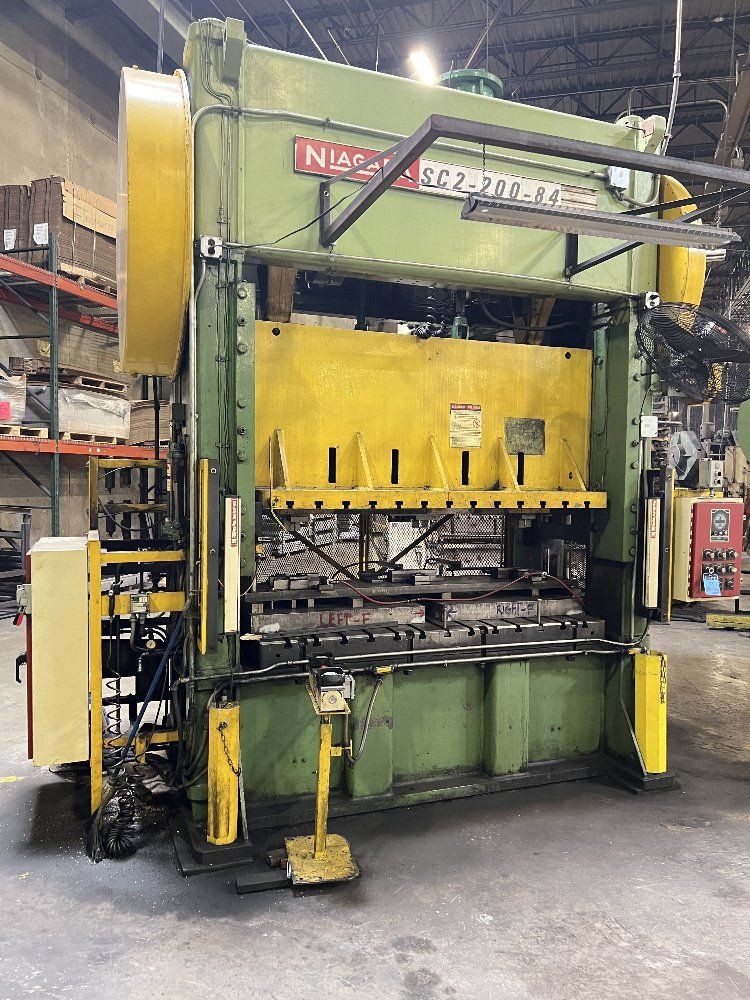 Used Niagara Straight Side Press | HGR Industrial Surplus