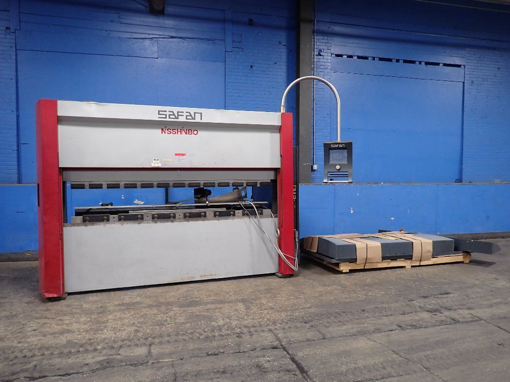 Used Safan CNC Press Brake | HGR Industrial Surplus