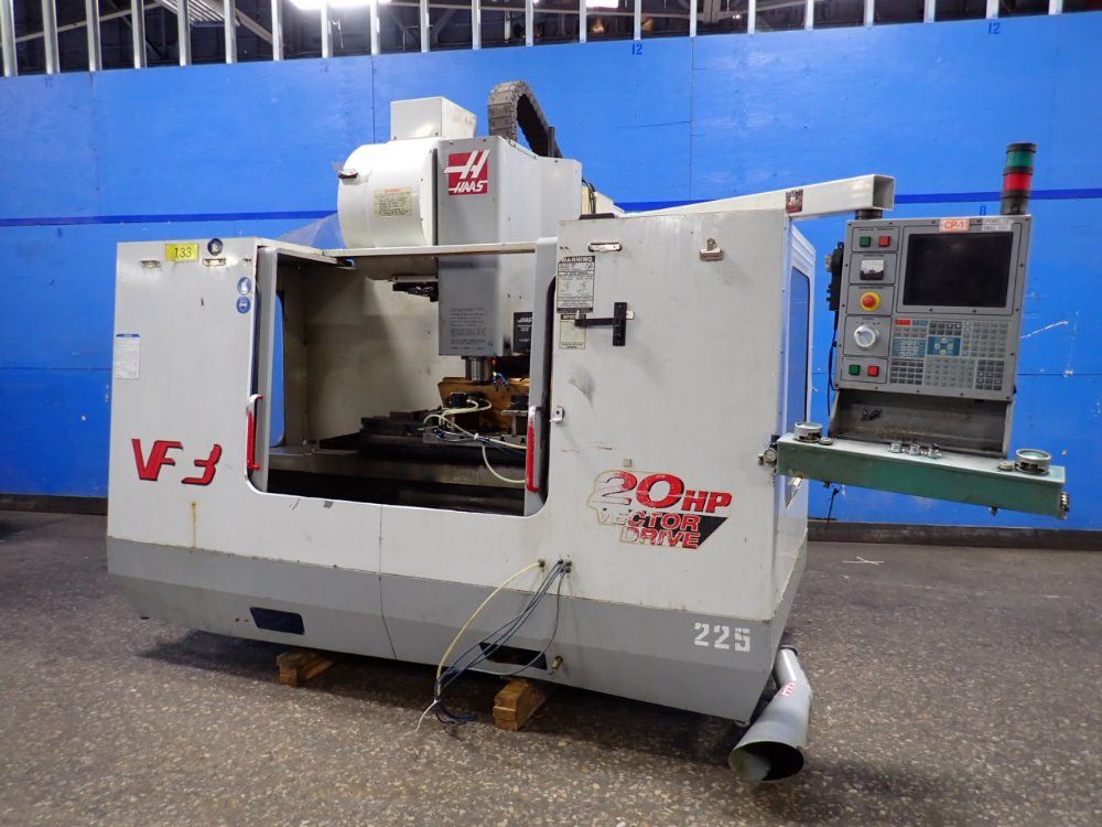 Used Haas 2004 Haas Vf-3 CNC VMC | HGR Industrial Surplus