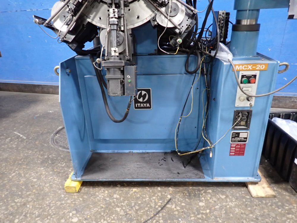 Used Itaya Engineering 1998 Itaya Engineering Mcx-20 Spring/wire Forming...