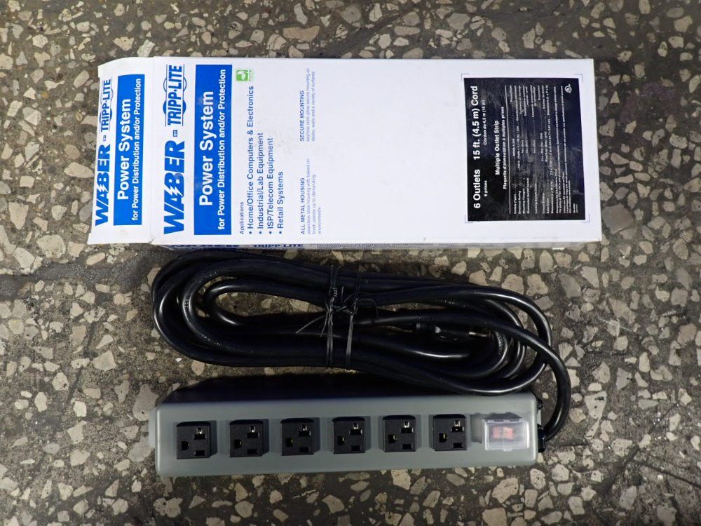 Waber 6 Outlets Power System - Ul620-15 | HGR*24
