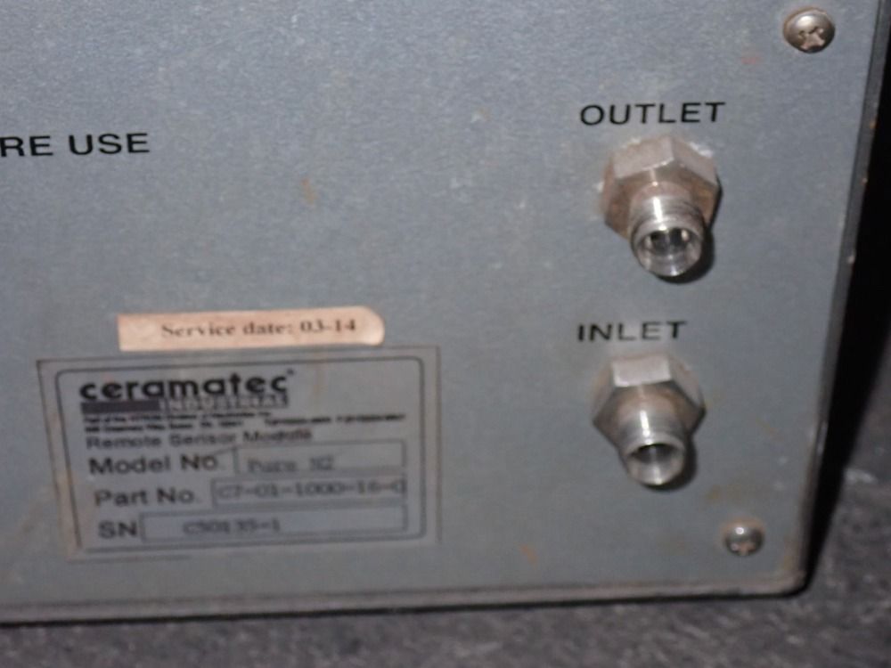Ceramatec Oxygen Analyzer - Pure N2 | HGR*24