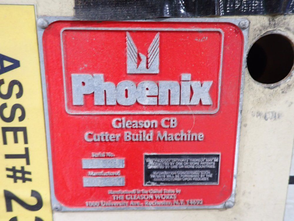 Gleason 65,000 A Cutter Build Machine - Phoenix Cb | HGR*24