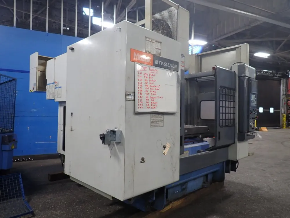 Mazak 21" X 51" Tables CNC VMC - Mtv515/40n | HGR*24