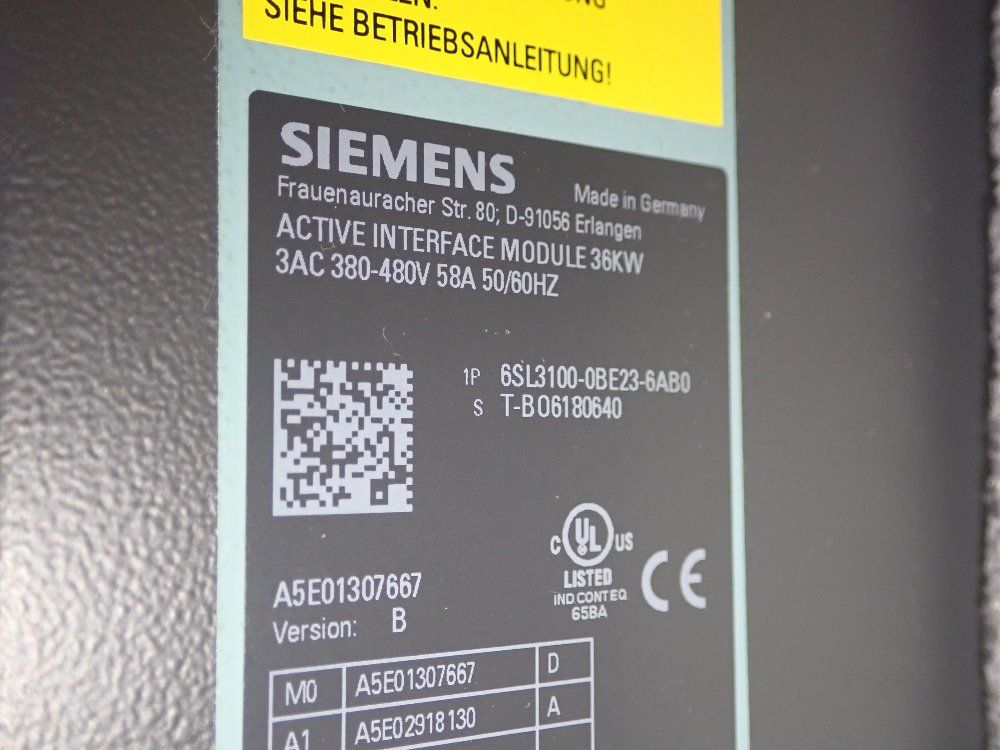 Used Siemens Active Interface Module | HGR Industrial Surplus