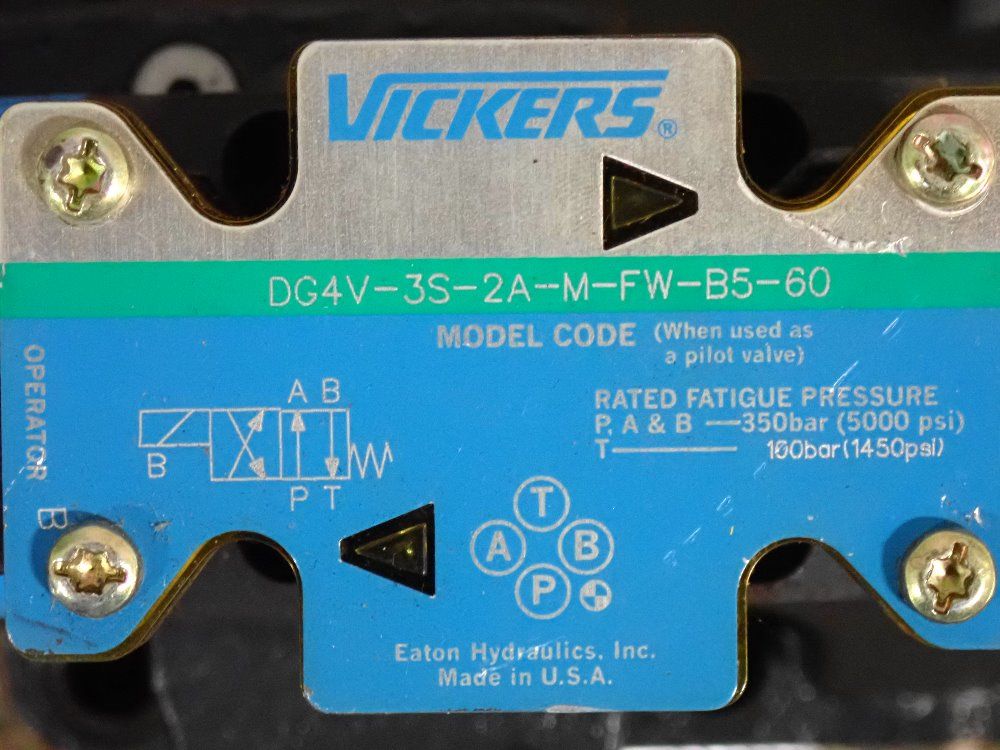 Used Vickers Hydraulic Valve | HGR Industrial Surplus