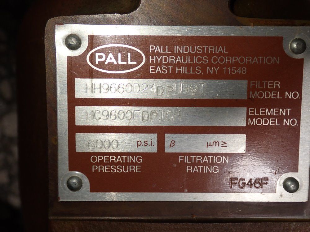 Used Pall Filter | HGR Industrial Surplus