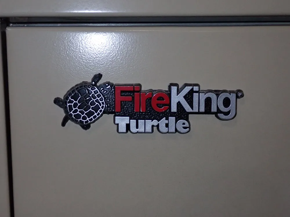 Used Fire King Turtle File Cabinet | HGR Industrial Surplus