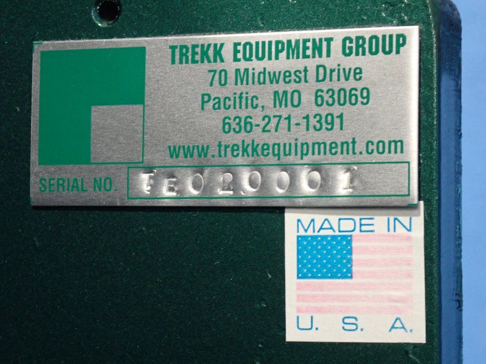 Used Trekk Pneumatic Stamping Machine | HGR Industrial Surplus