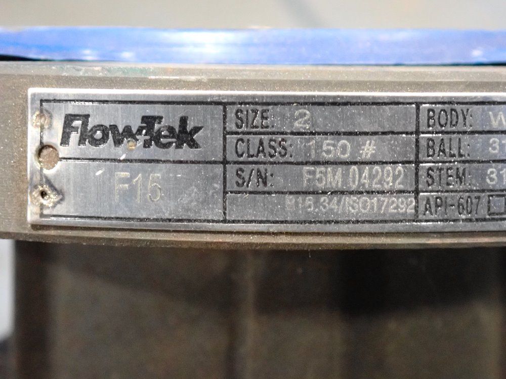 Used Flowtek Valve | HGR Industrial Surplus