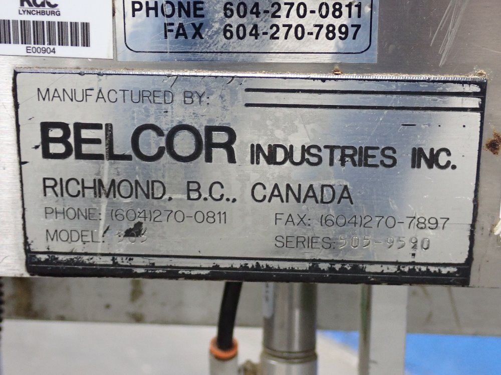 Used Belcor Conveyor | HGR Industrial Surplus