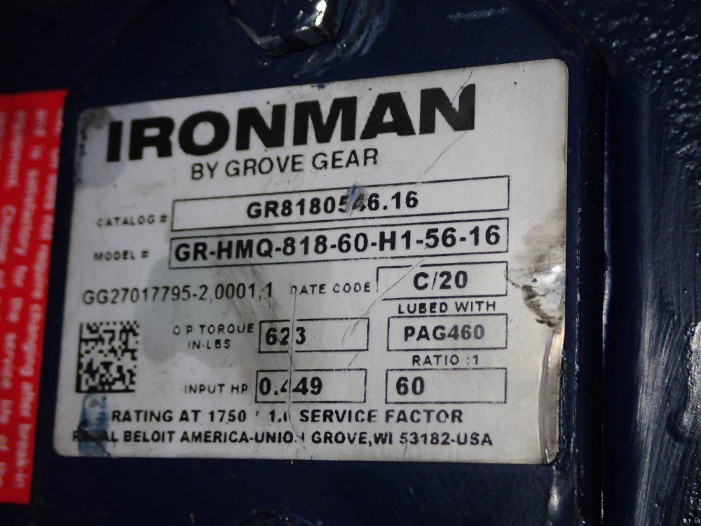 Used Ironman Gear Reducer | HGR Industrial Surplus