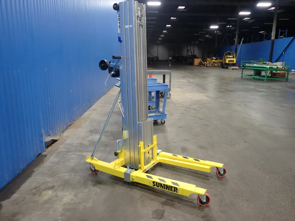 Used Sumner Material Lift | HGR Industrial Surplus