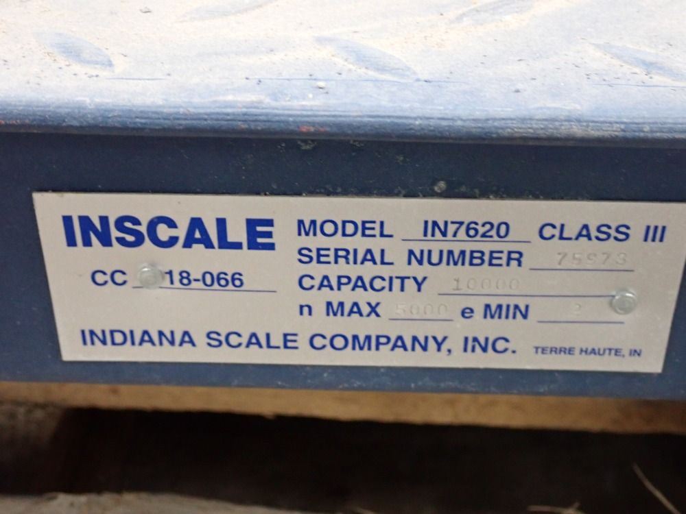 Used Indiana Scale Company Scale | HGR Industrial Surplus