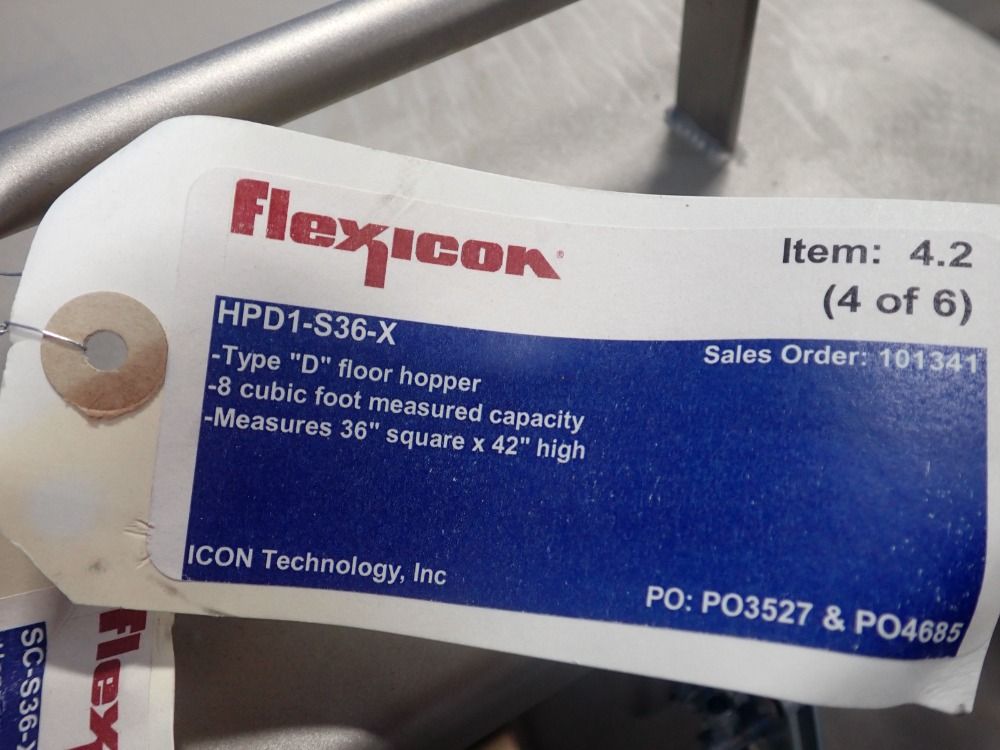 Used Flexicon Hopper | HGR Industrial Surplus