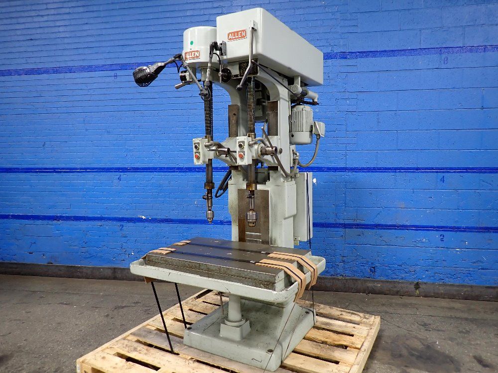 Used Allen 2 Head Drill Press | HGR Industrial Surplus