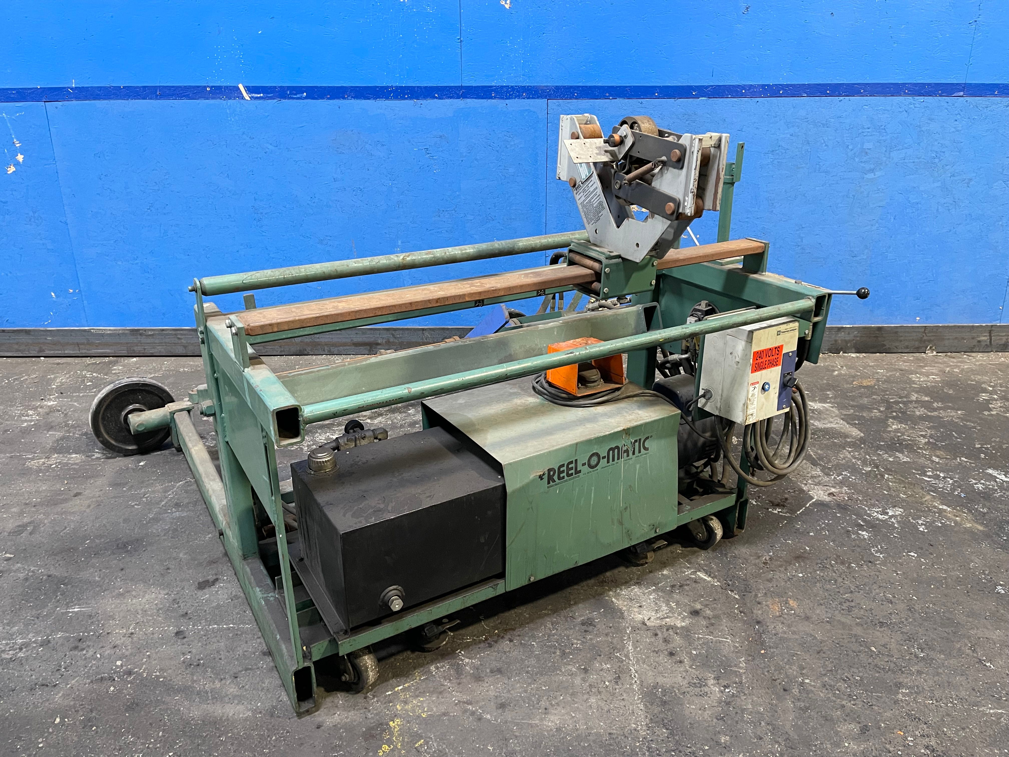 Used Reel-o-matic Reeling/coiling Machine | HGR Industrial Surplus