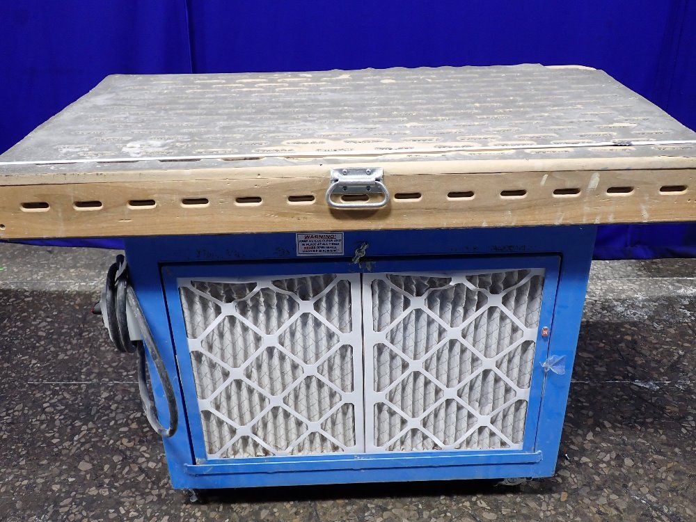 Used Denray Downdraft Table | HGR Industrial Surplus