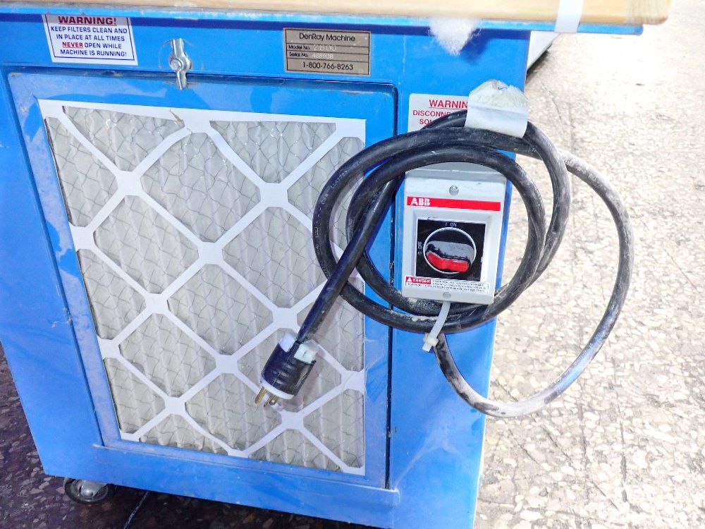 Used Denray Downdraft Table | HGR Industrial Surplus