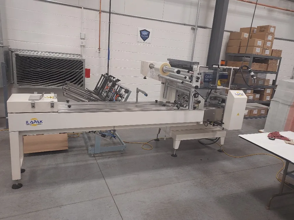 Used Ilapak Italia 2010 Ilapak Horizontal Flow Wrap Machine | HGR...