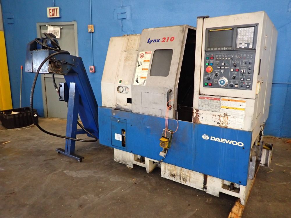 Used Daewoo CNC Lathe | HGR Industrial Surplus