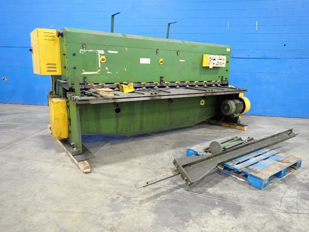 Used Amada Mechanical Shear W Programable Backgauge | HGR Industrial...