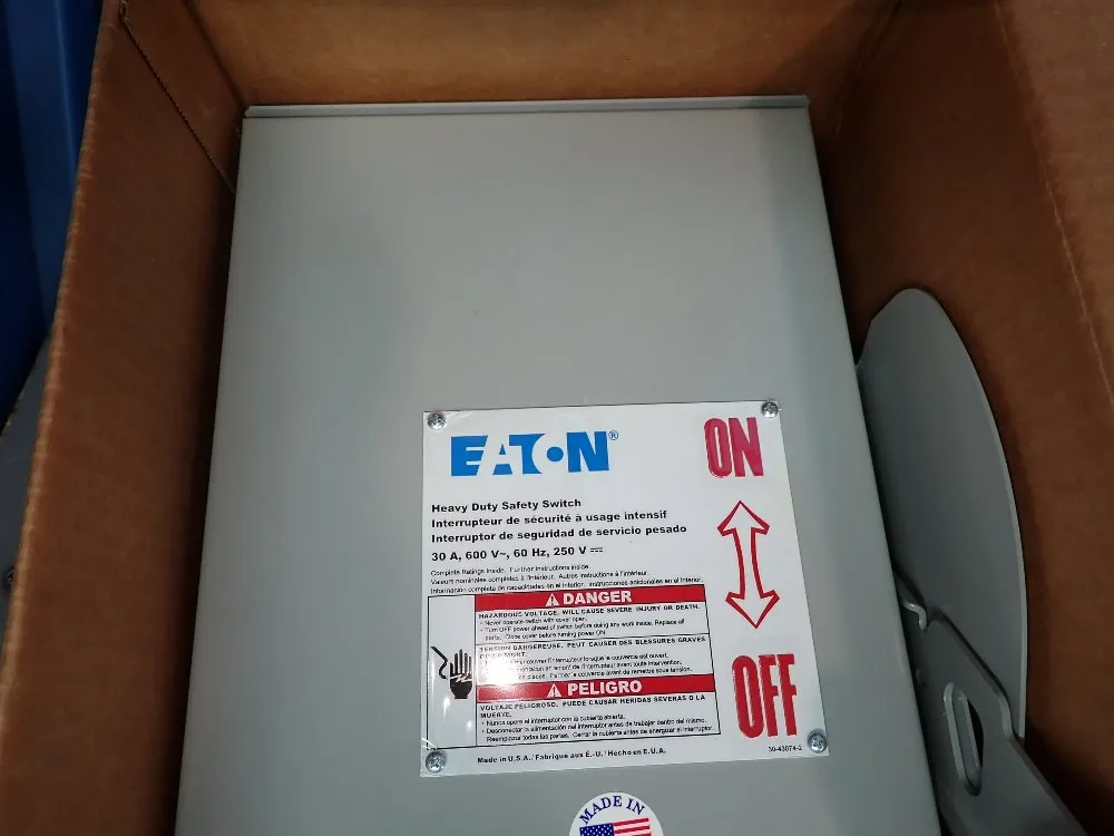 Used Eaton Non Fusible Disconnect | HGR Industrial Surplus