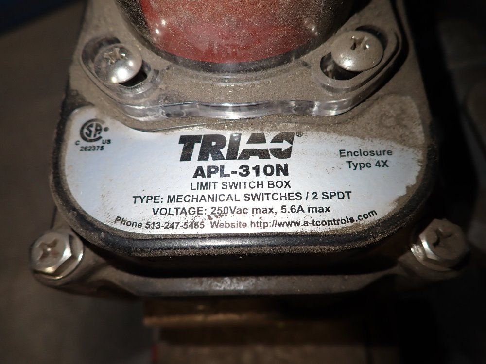 Used Triac Controls Double Acting Actuator | HGR Industrial Surplus