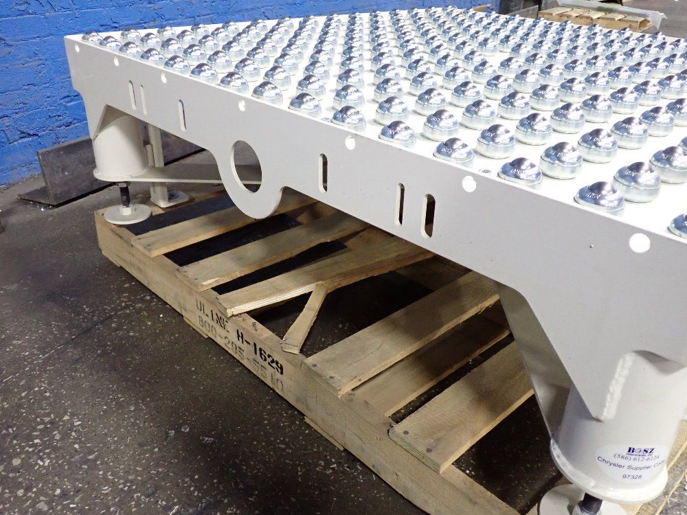 Used Bosz Transfer Ball Conveyor | HGR Industrial Surplus
