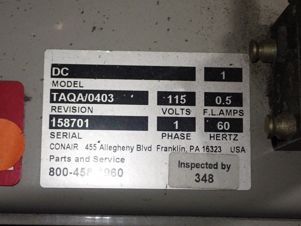 Used Conair Hopper | HGR Industrial Surplus