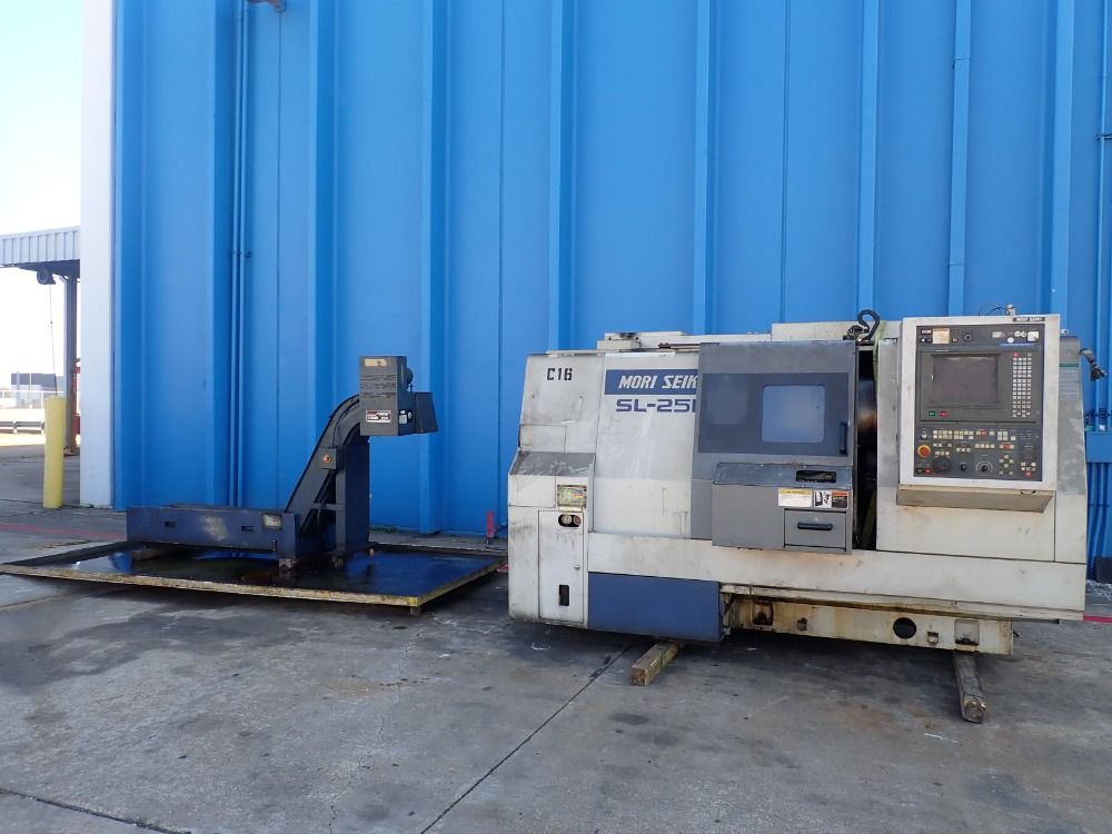 Used Mori Seiki Sl-25mc/500 CNC Lathe | HGR Industrial Surplus