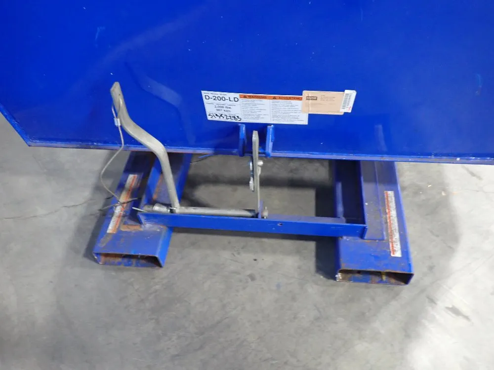 Used Uline Self Dumping Hopper | HGR Industrial Surplus