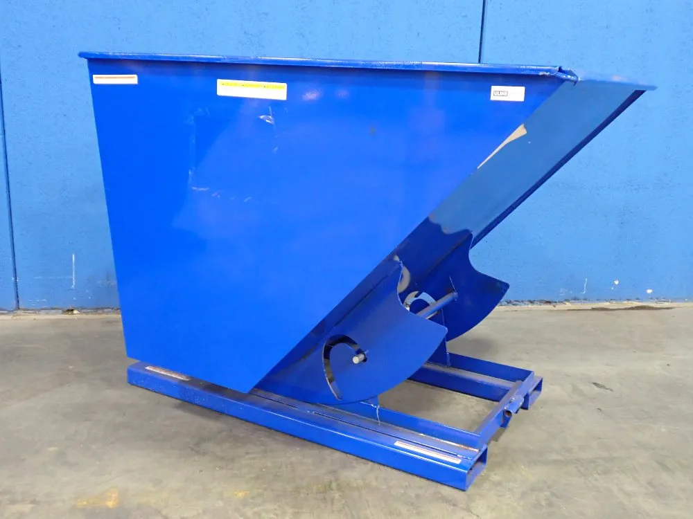 Used Uline Self Dumping Hopper | HGR Industrial Surplus