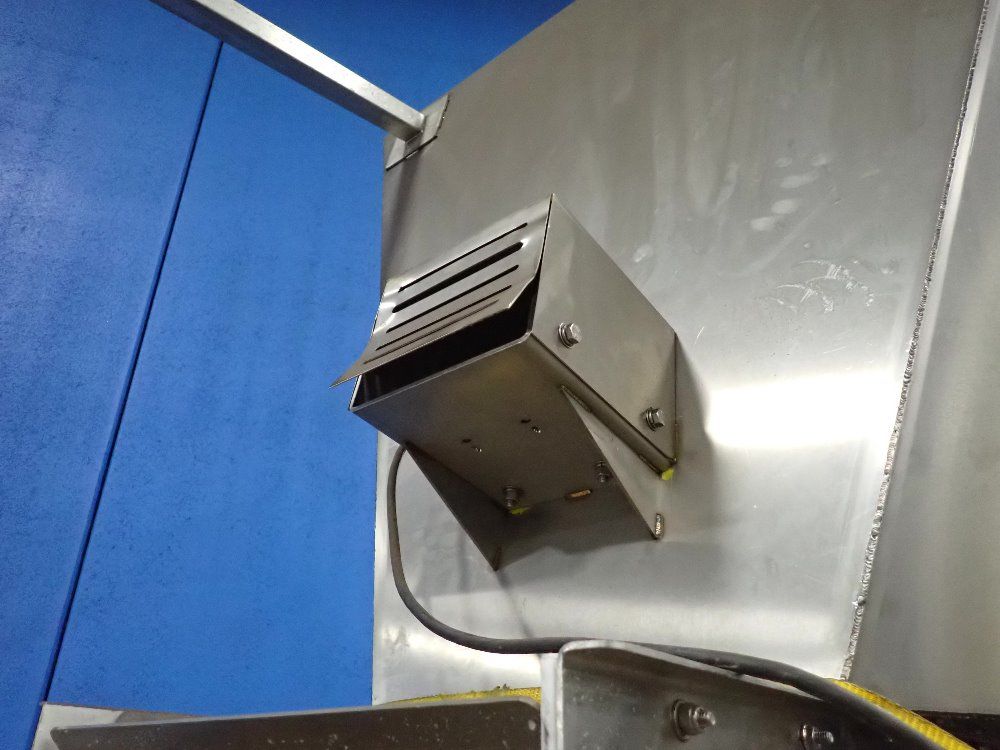 Used Emi Plastics Equipment Conveyor W Hopper | HGR Industrial Surplus
