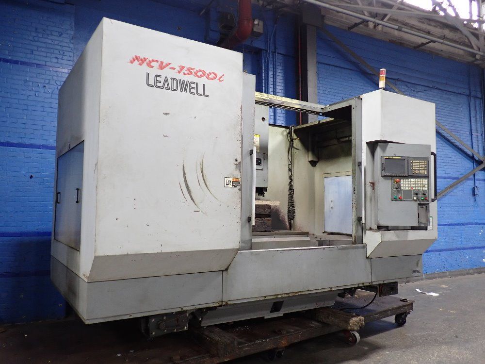 Used Leadwell CNC VMC | HGR Industrial Surplus