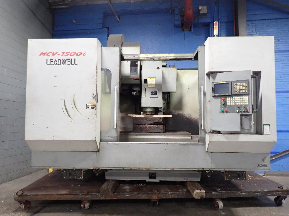 Used Leadwell CNC VMC | HGR Industrial Surplus
